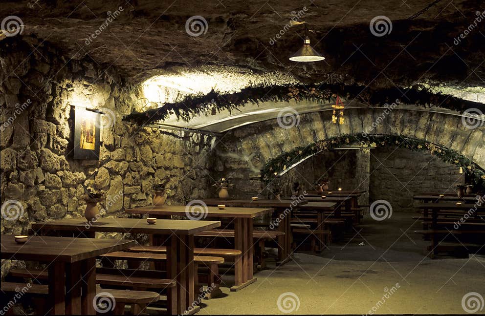 Traditional tavern stock image. Image of lamp, castle - 7196211