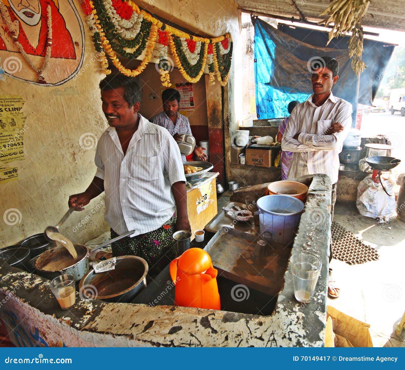 Traditional Tea Making in a Mud Oven Editorial Photography - Image of ...