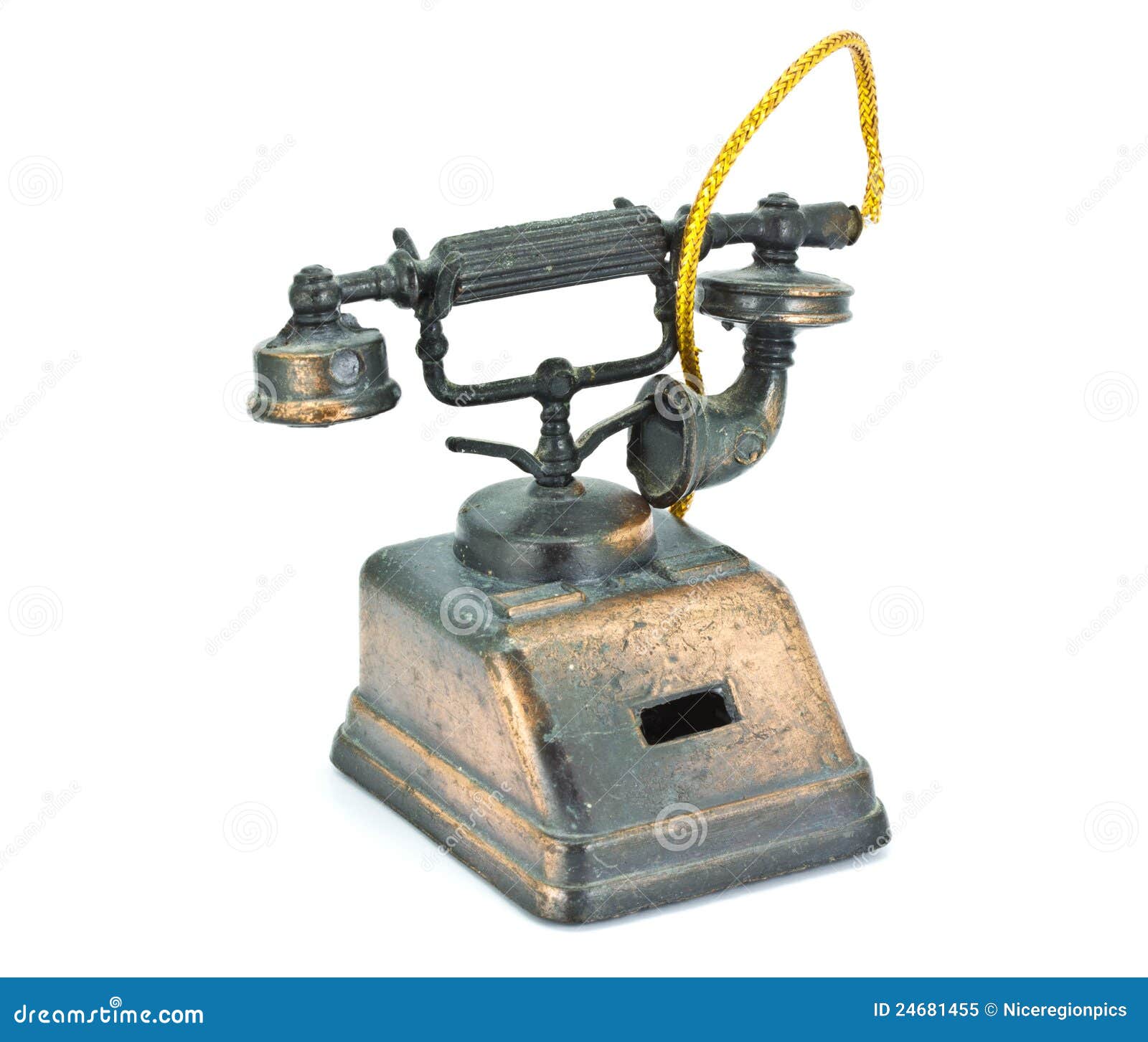 The Traditional Telephone Model. Stock Image - Image of connection ...