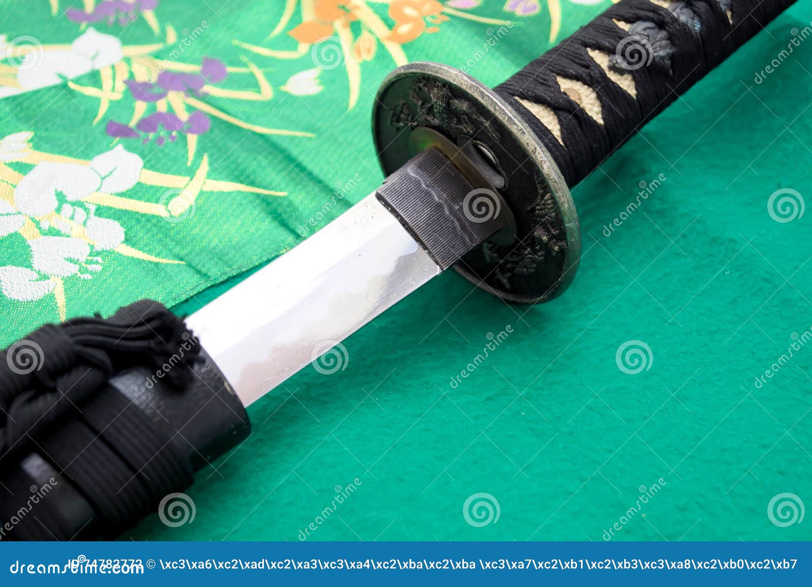 Traditional Textiles Japanese Sword Stock Photos - Free & Royalty-Free ...