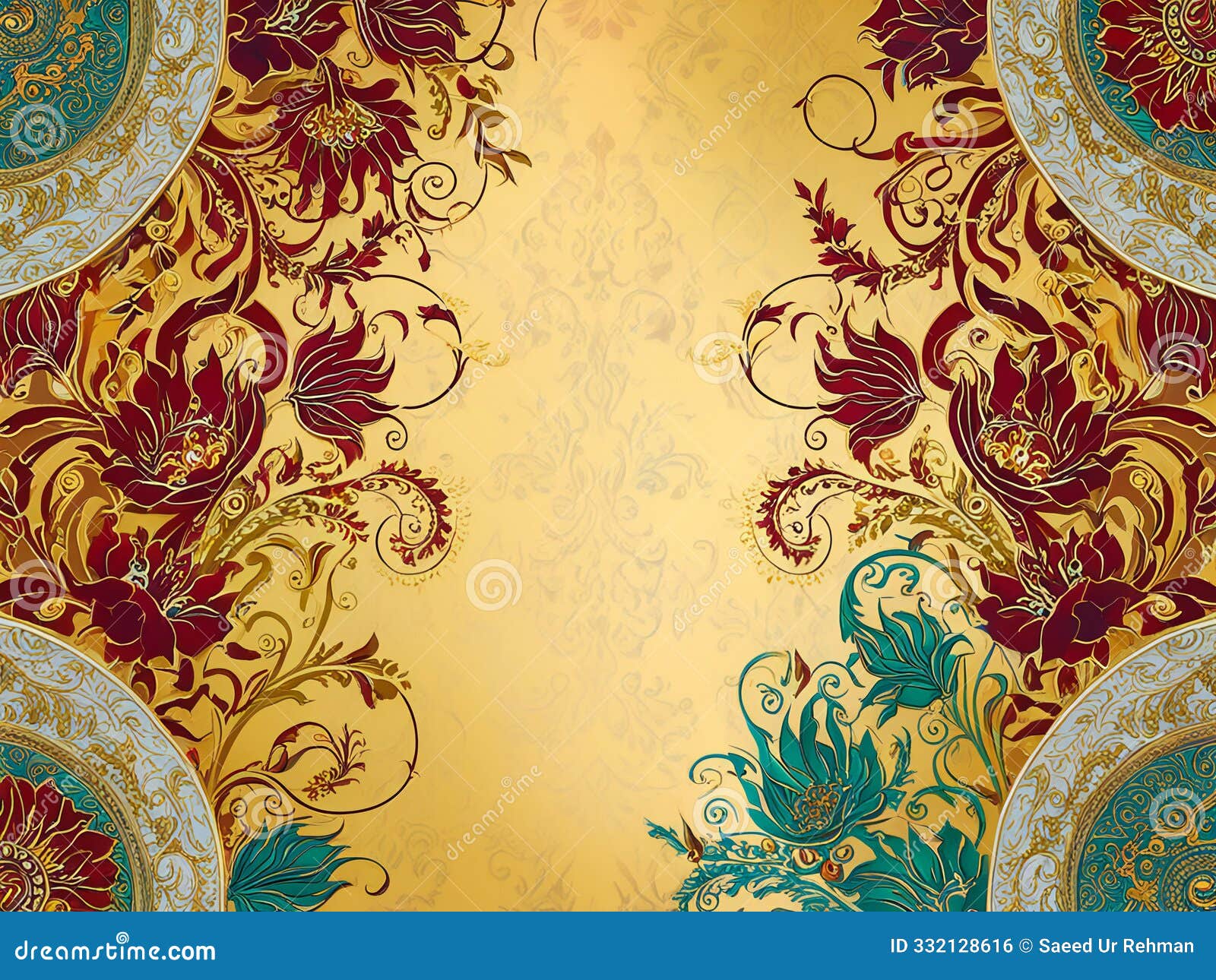 Traditional Thai Background with Cultural Elements for Graphic Design ...