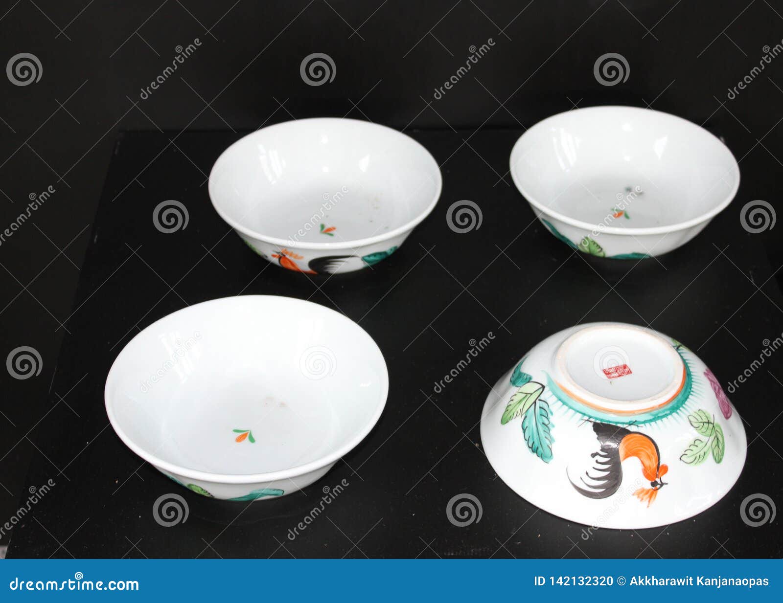 Ceramic ware of Thailand stock photo. Image of dining - 142132320