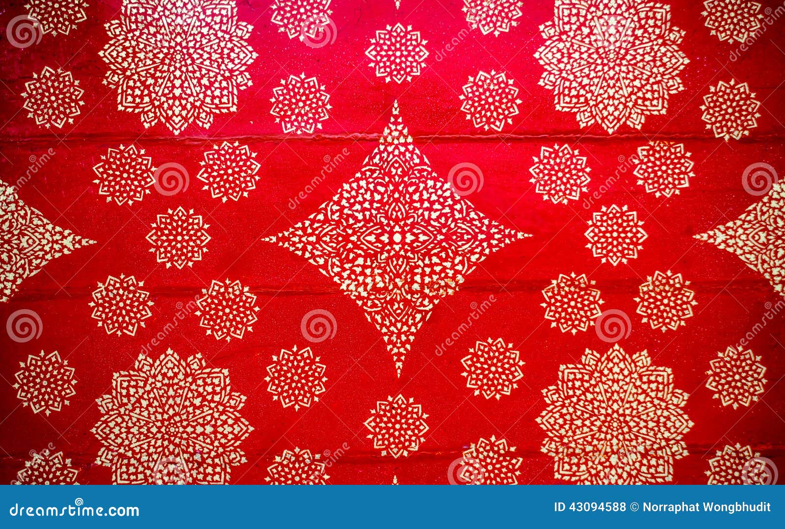 Traditional Thai Design. stock photo. Image of oriental - 43094588