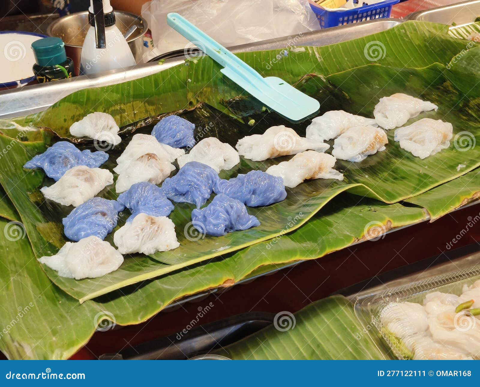 Traditional Thai desserts stock image. Image of dish - 277122111