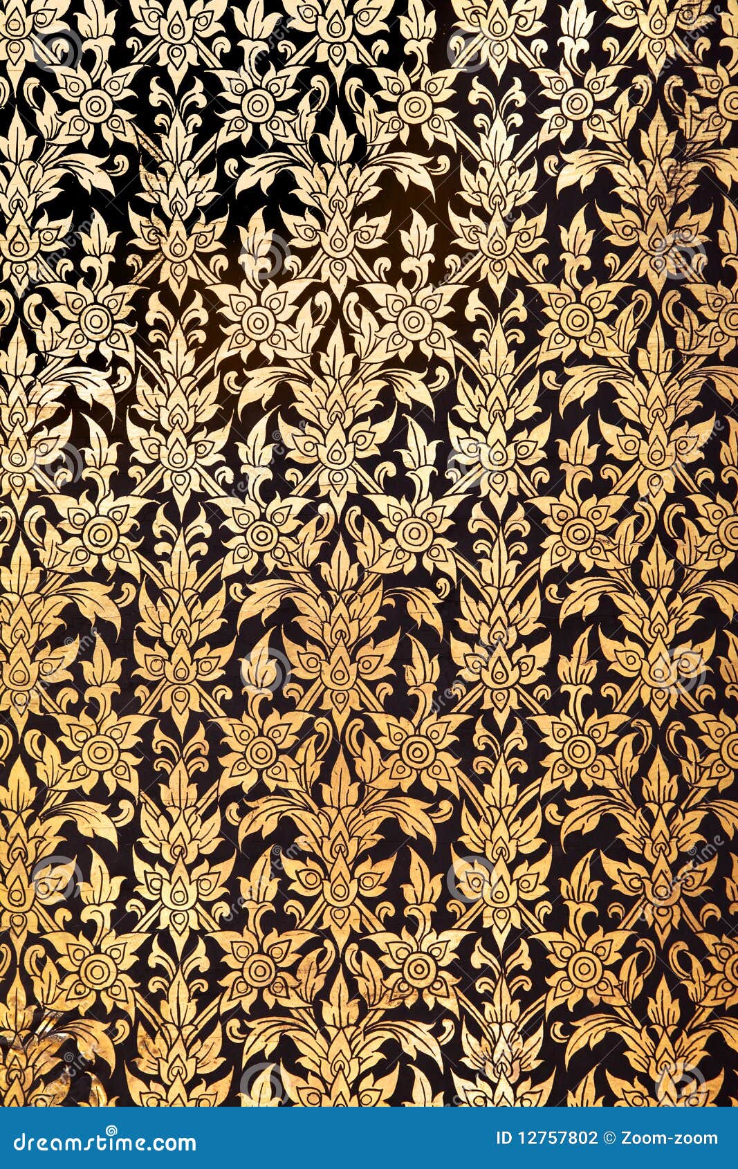 Traditional Thai Style Pattern Nature Background Stock Photo ...