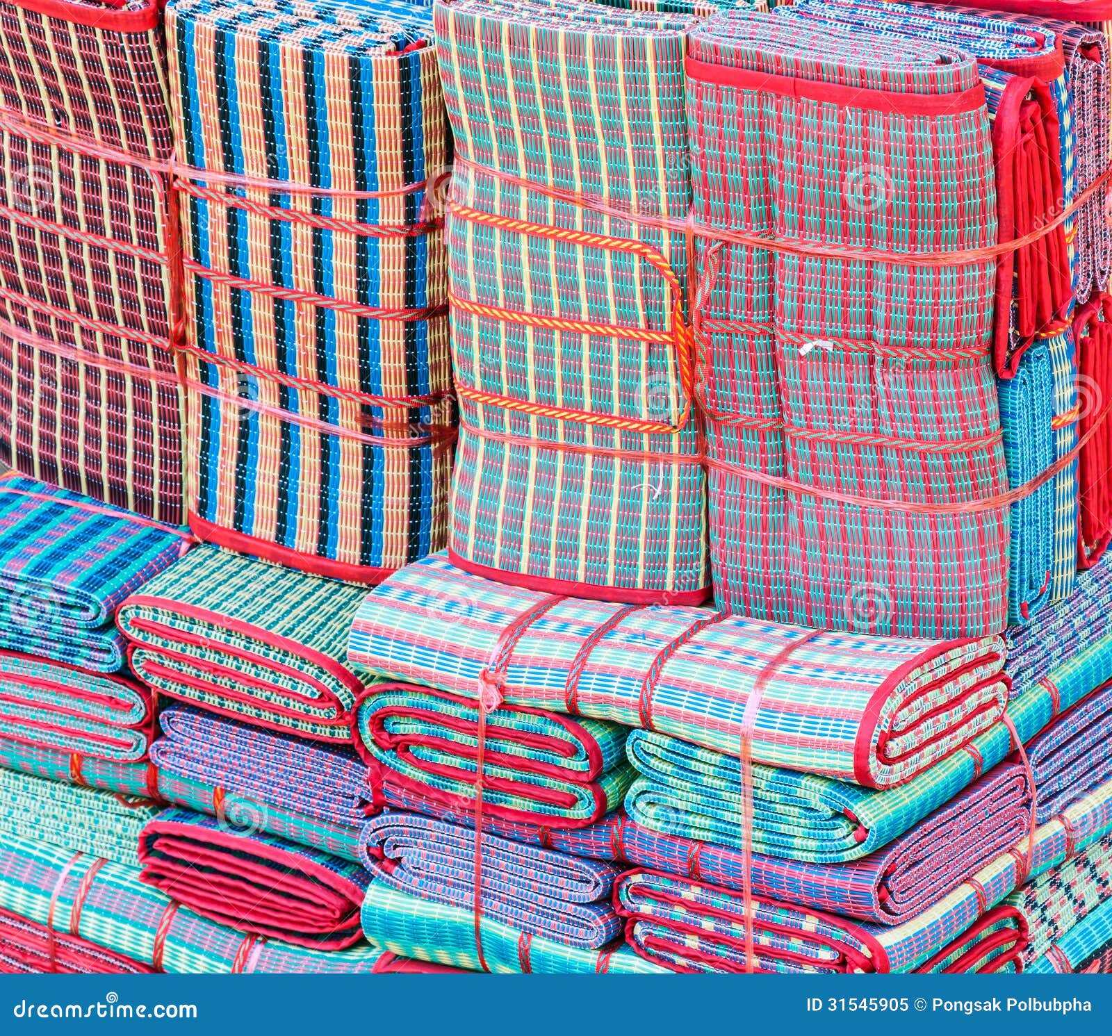 Traditional Thai mat stock image. Image of natural, frame - 31545905