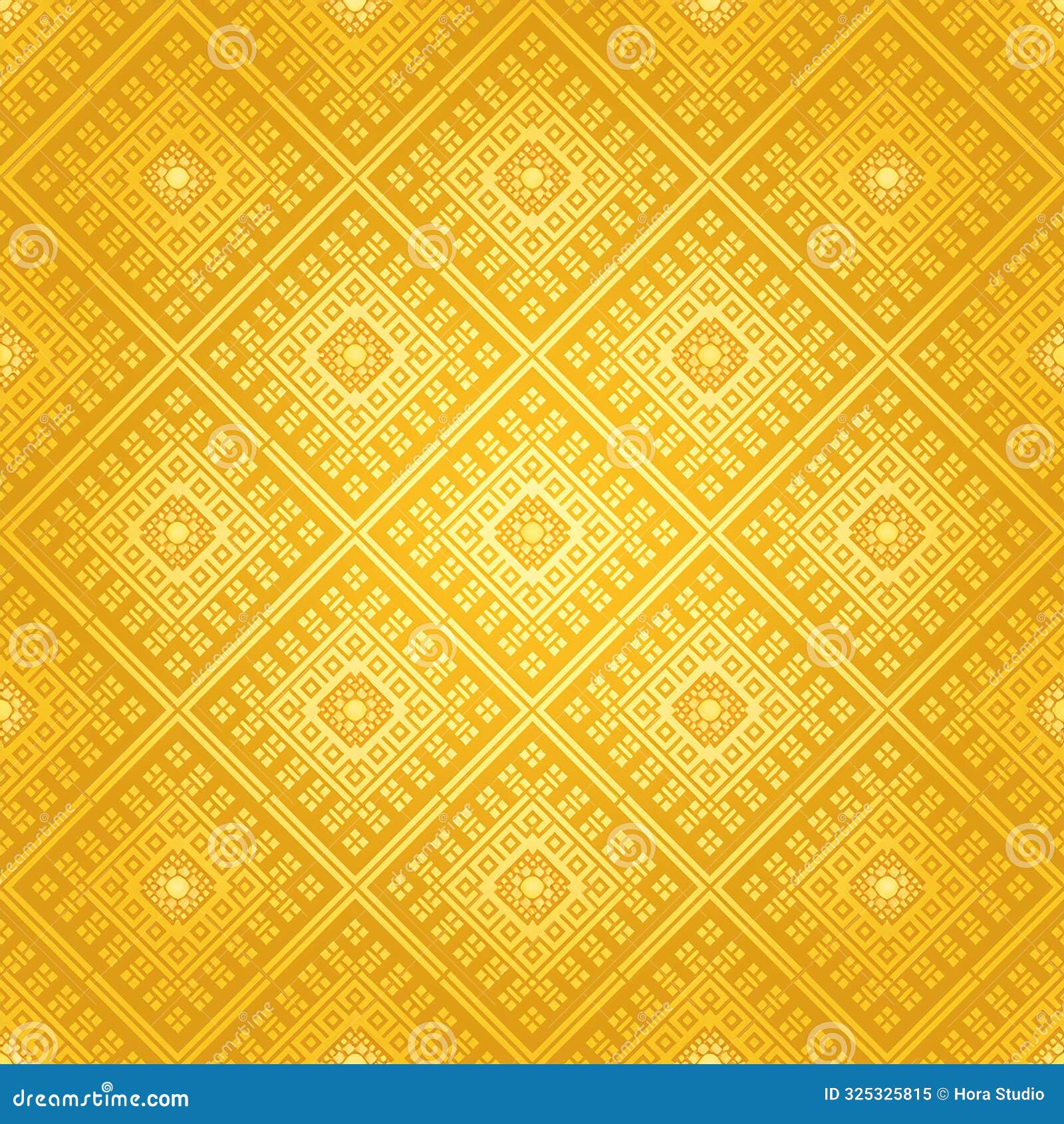 Traditional Thai Seamless Pattern Stock Illustration - Illustration of abstract, decor: 325325815