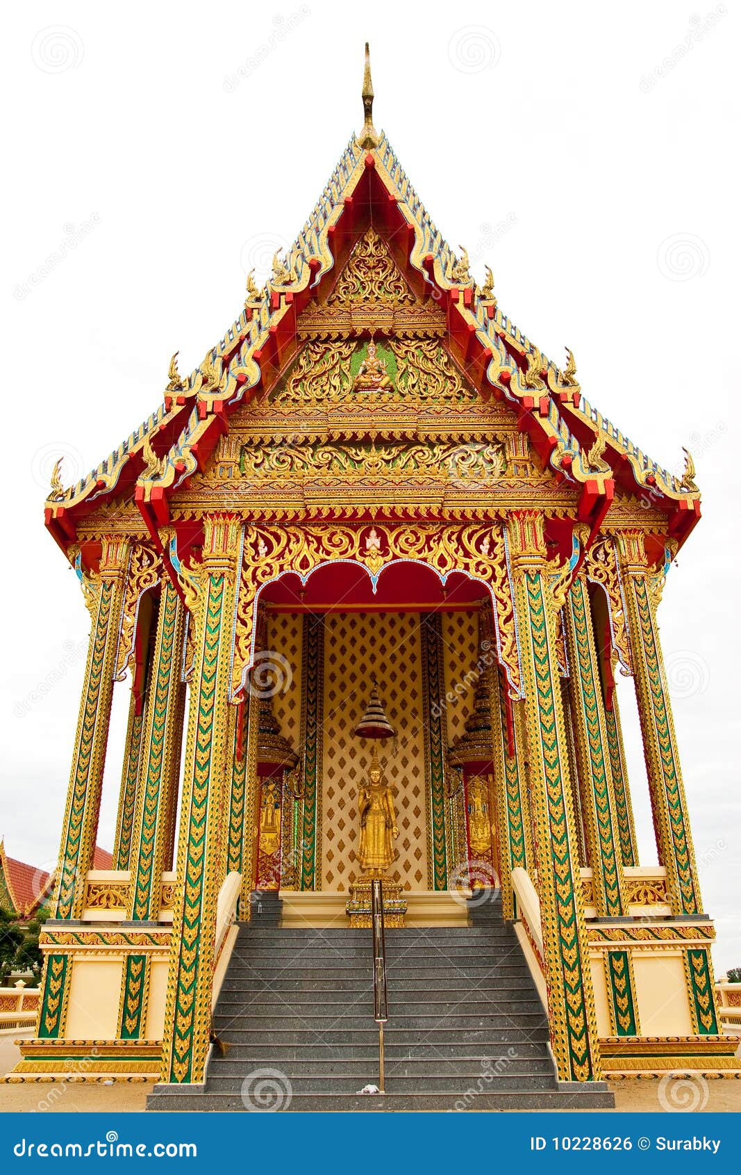 Traditional Thai Style Architecture Stock Photo - Image of exquisite ...