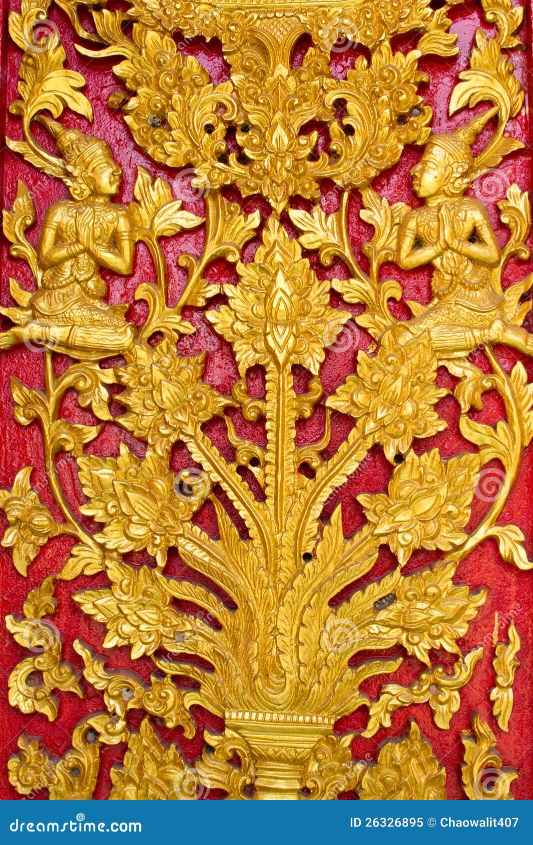 Traditional thai style art stock image. Image of culture - 26326895