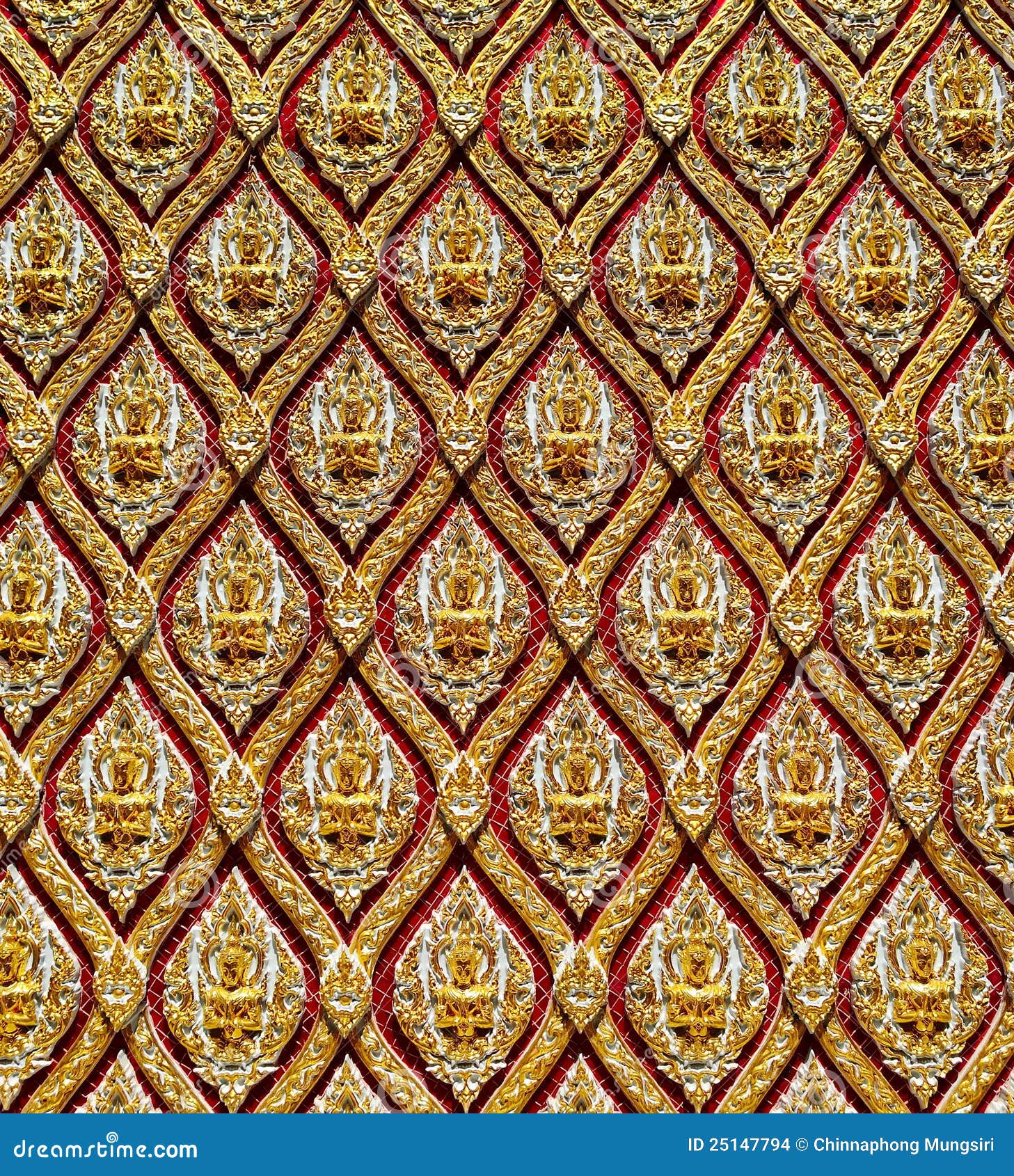 Traditional Thai Style Background Stock Photo - Image of line, culture ...