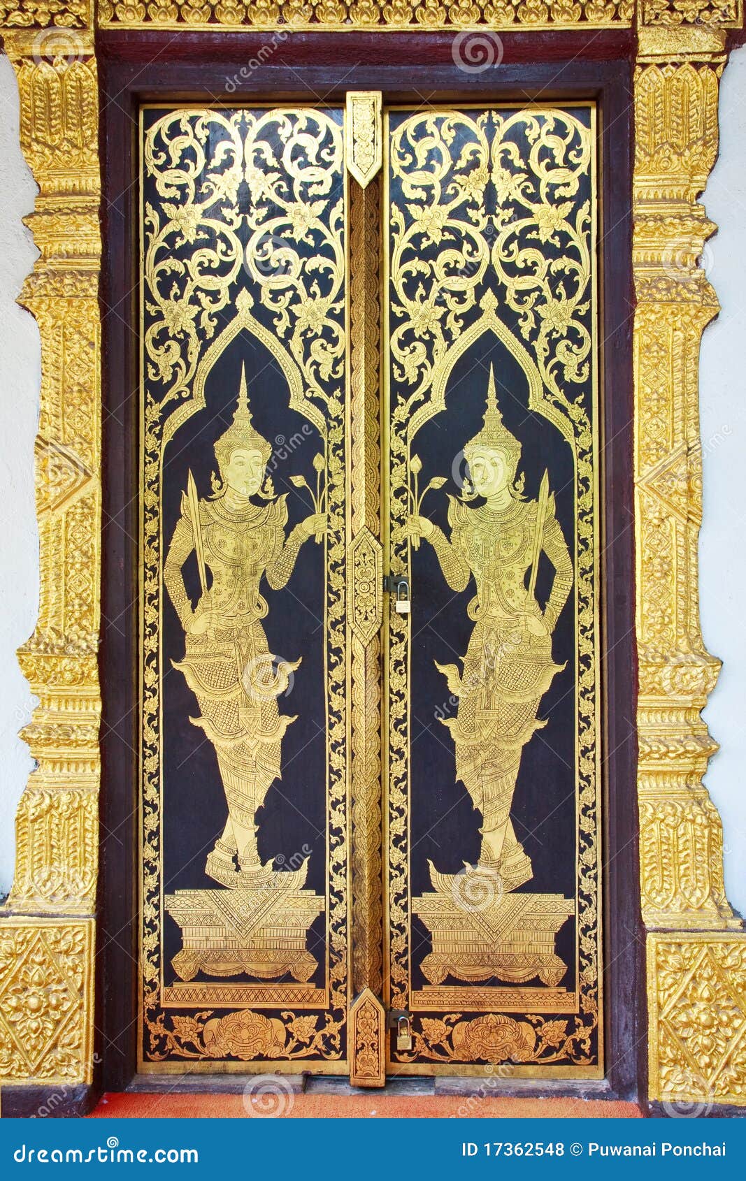 Door Of A Temple Royalty-Free Stock Photography | CartoonDealer.com ...