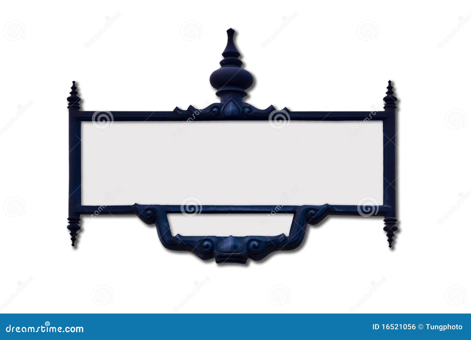 Traditional Thai Style Frame Royalty Free Stock Image - Image: 16521056