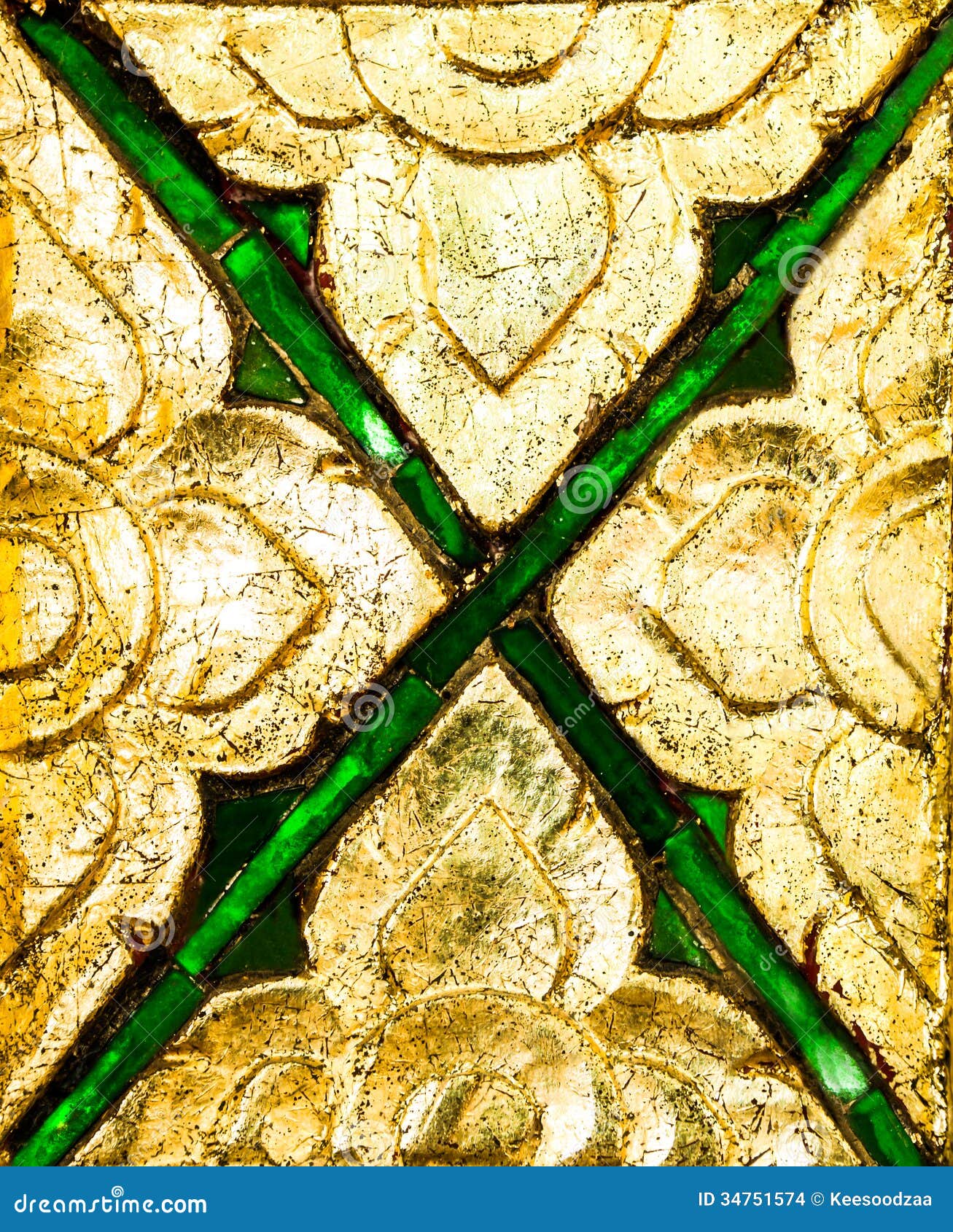 Traditional Thai Style Pattern Stock Photo - Image of design, frame ...