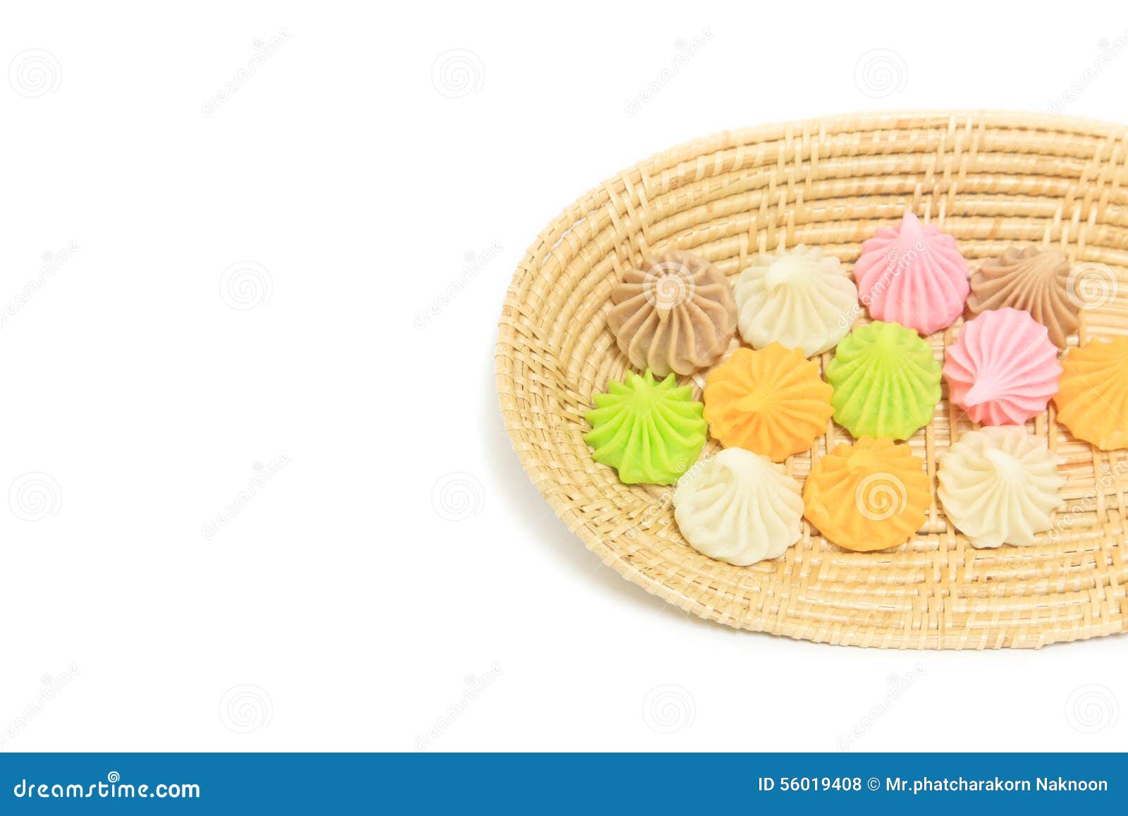 Traditional Thai Style Sweet Dessert (a-lua). Made from Wheat Fl Stock ...