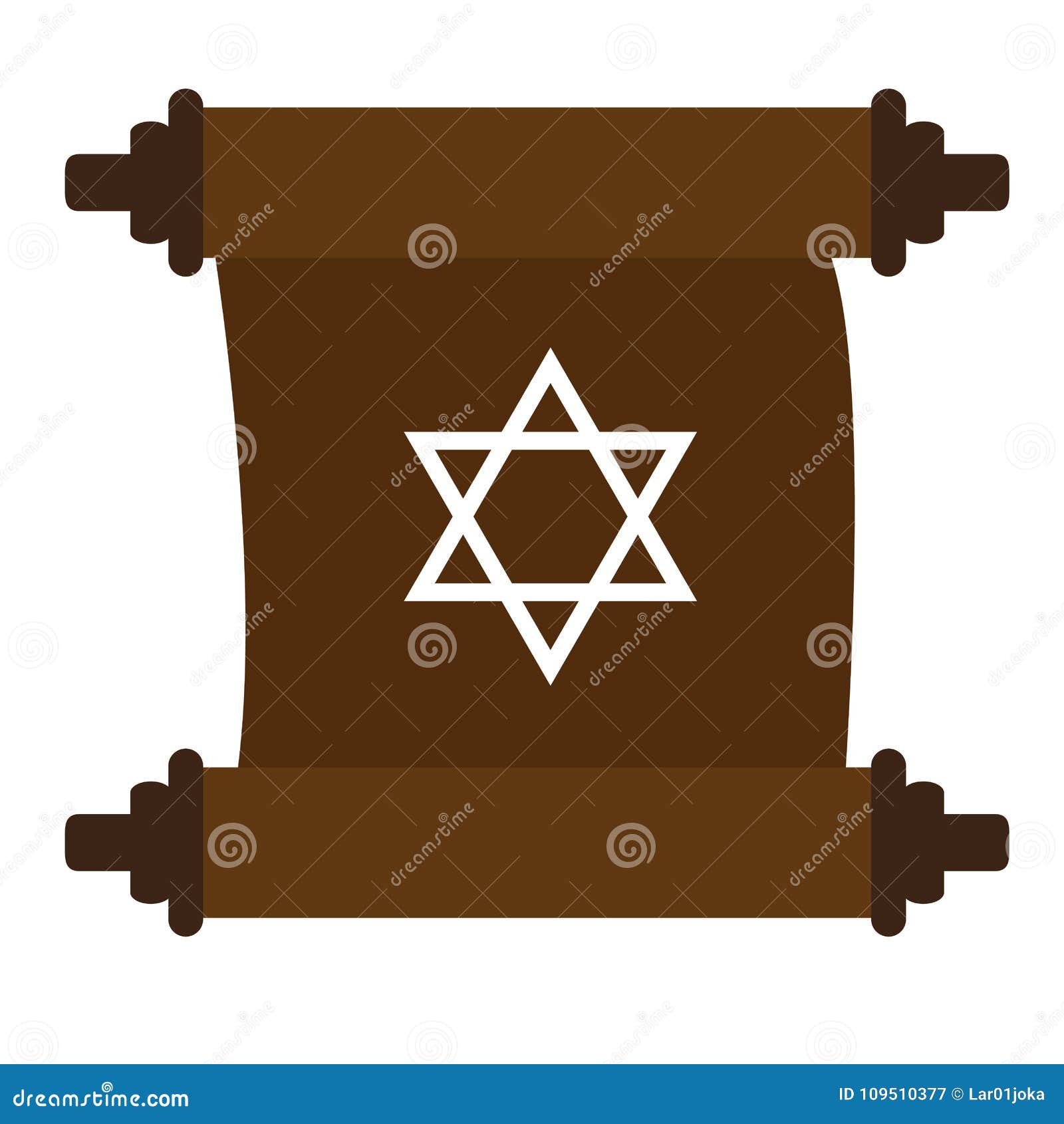 Traditional torah image stock vector. Illustration of torah - 109510377