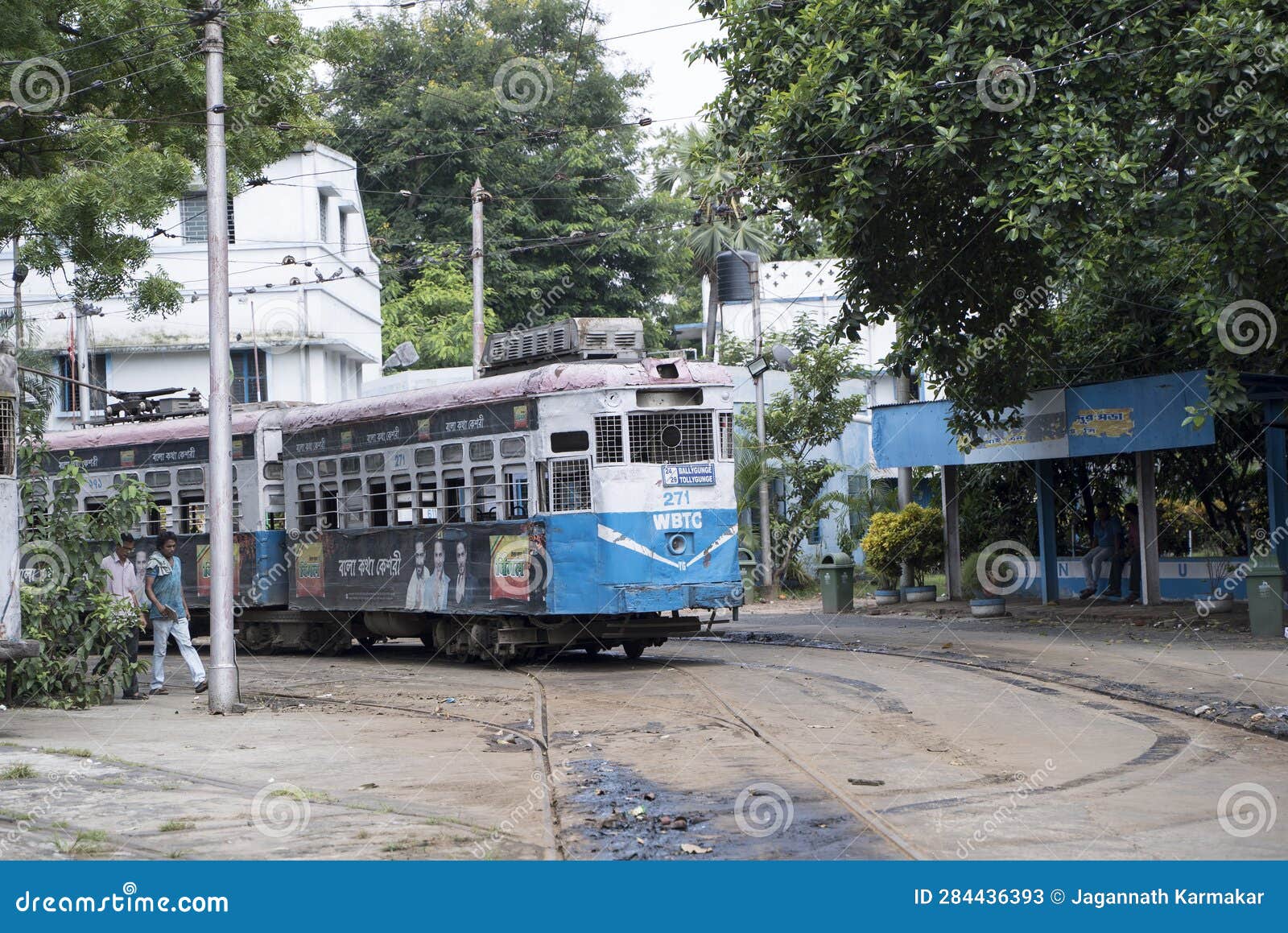Traditional Tram of Kolkata Editorial Stock Photo - Image of kolkata ...