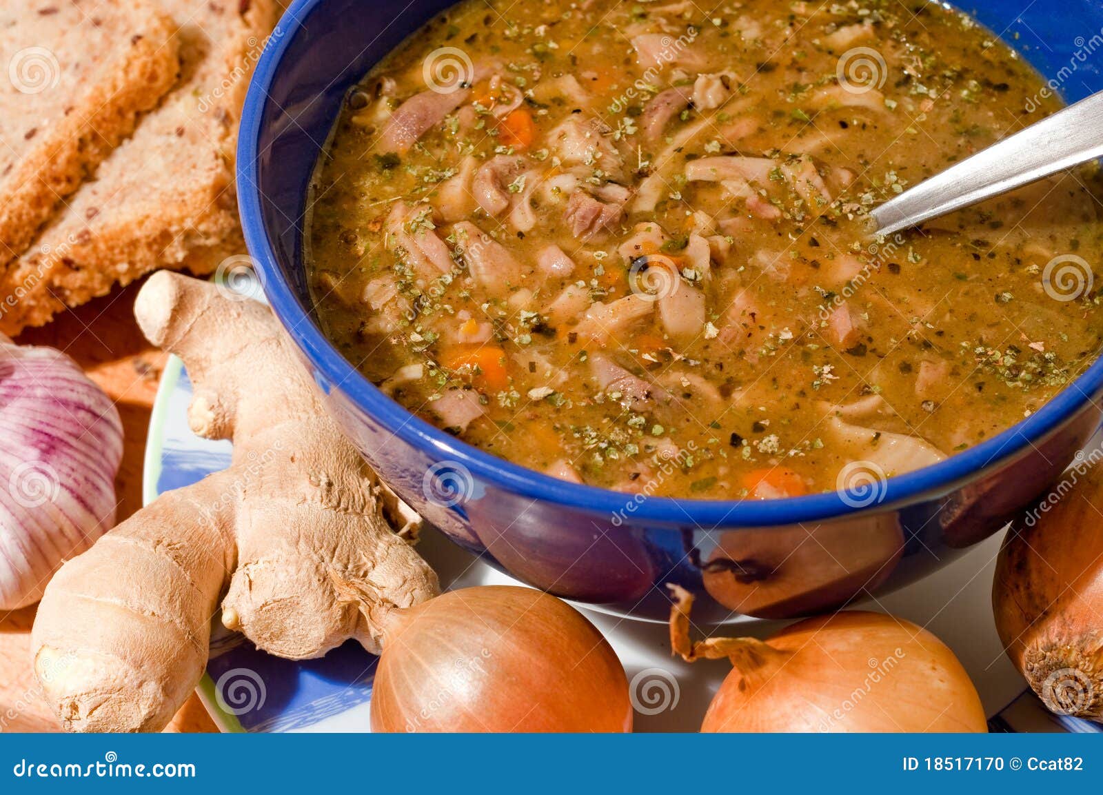 Traditional tripe soup stock photo. Image of gourmet - 18517170