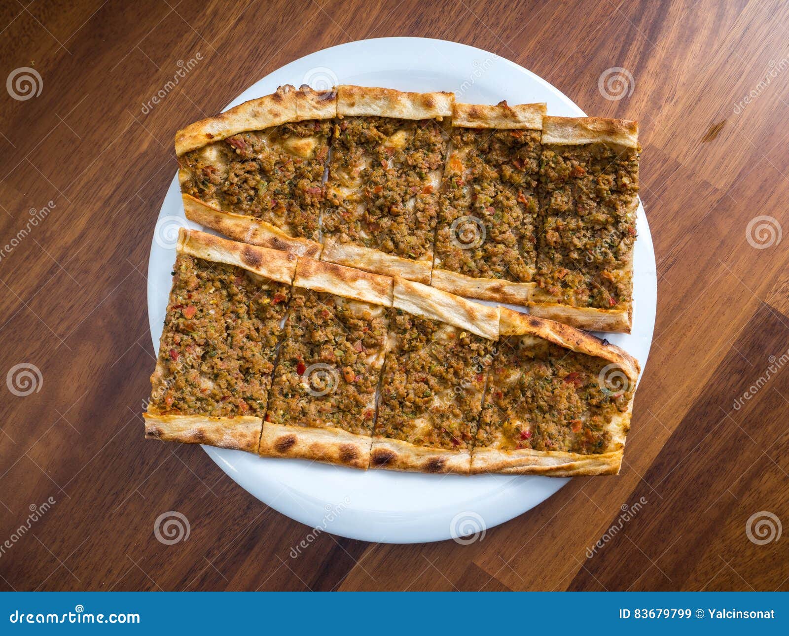 Traditional Turkish Beef Pide Stock Image - Image of food, dining: 83679799