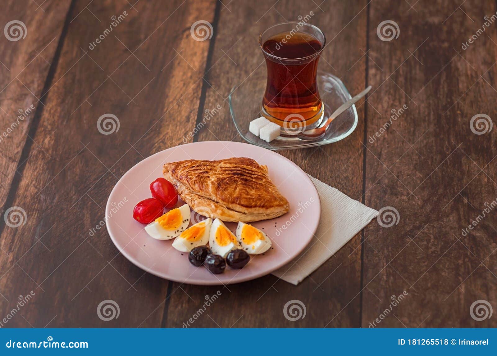 Traditional Turkish Boyoz with Egg Stock Photo - Image of baked, plate ...