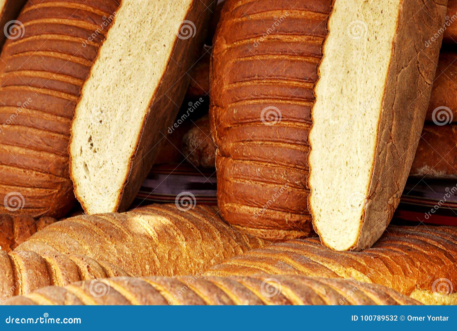 Traditional Turkish Bread stock photo. Image of product - 100789532