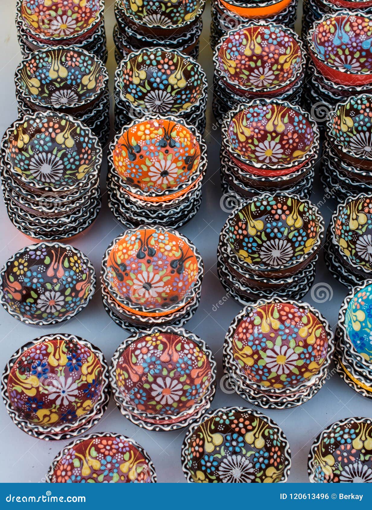 Traditional Turkish Ceramic Plates Editorial Photo - Image of travel ...