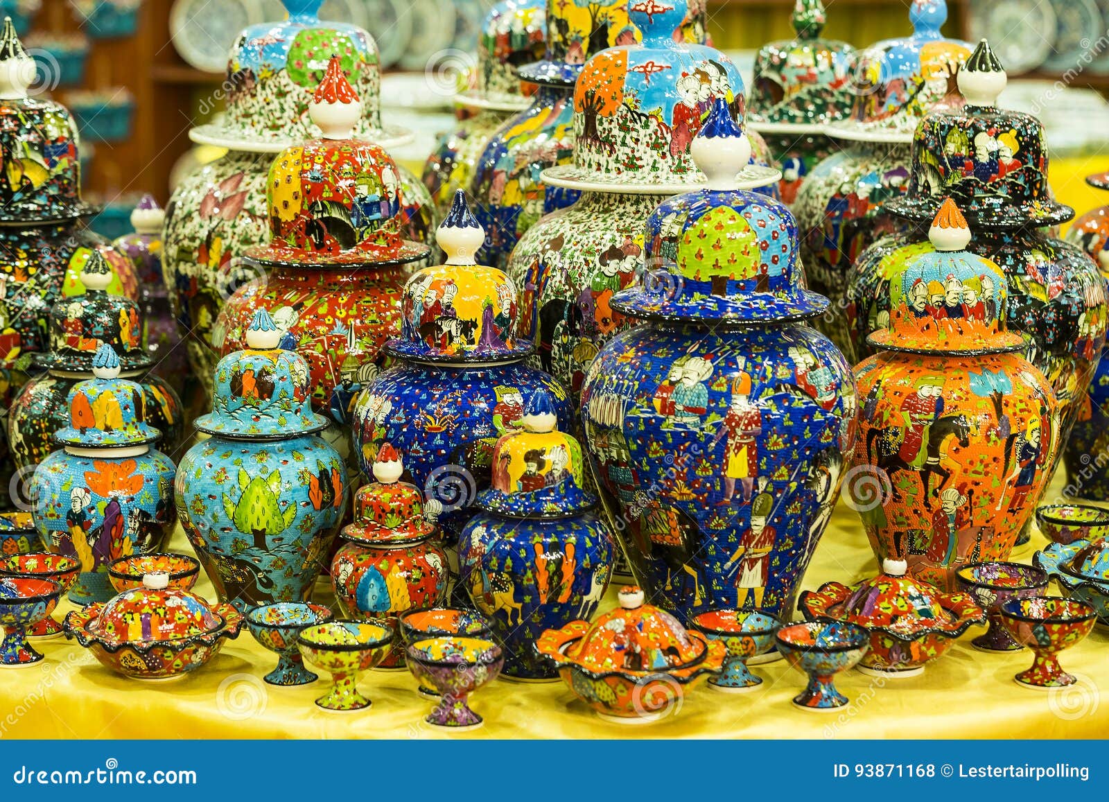 Traditional Turkish Decorative Ceramics Editorial Stock Photo - Image ...