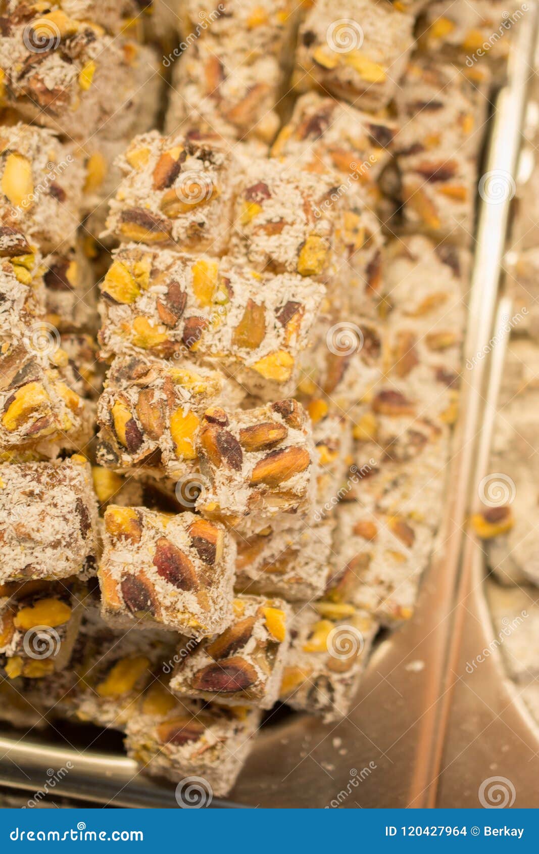 Traditional Turkish Delight Lokum Candy Stock Photo - Image of sweet ...