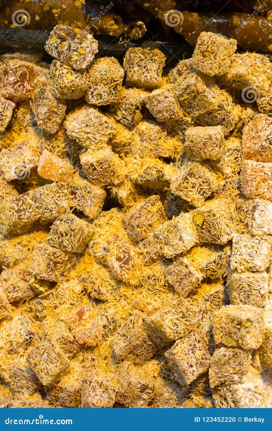 Traditional Turkish Delight Lokum Candy Stock Photo - Image of ... Traditional Turkish Delight Lokum Candy Stock Photo - Image of ...
