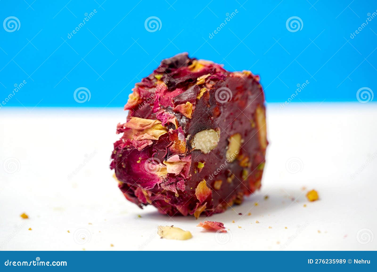 Traditional Turkish Delight Pictured in Studio Stock Image - Image of ...