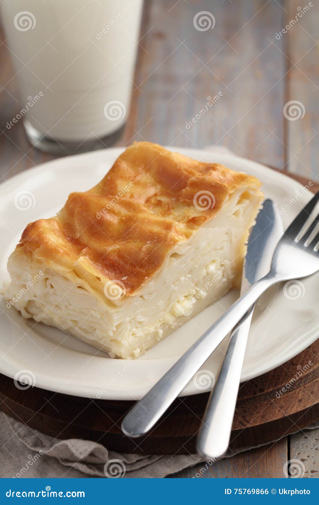 Turkish Su Boregi, Burek Or Borek, Turkish Water Patty Slices With ...