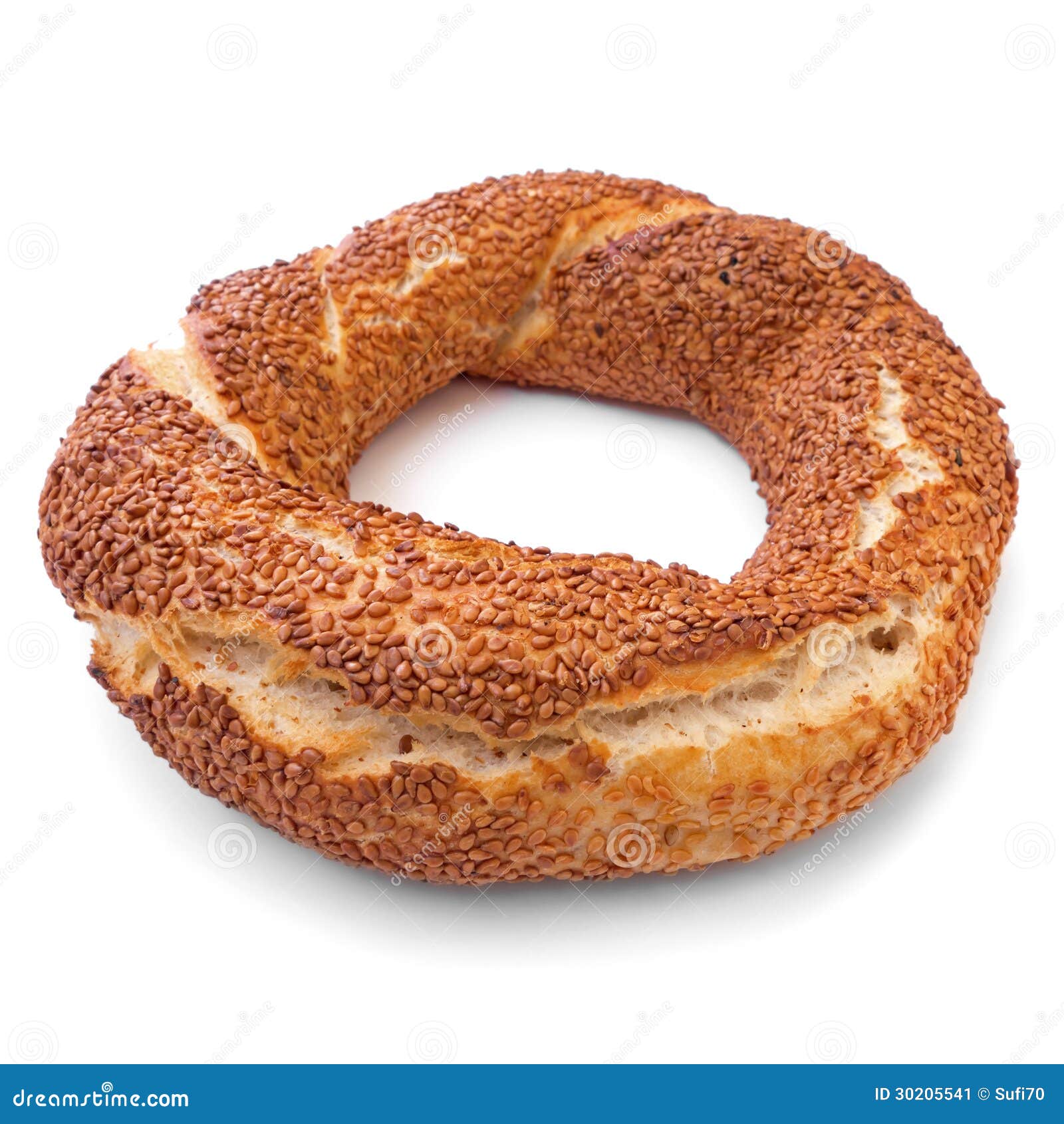 Turkish Donut Simit stock image. Image of turkey, rolls - 30205541