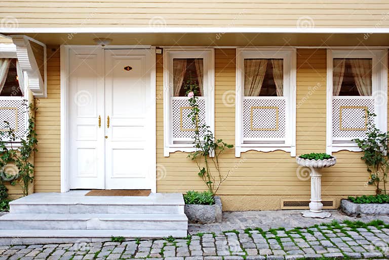 Traditional Turkish House stock image. Image of cream - 18206981