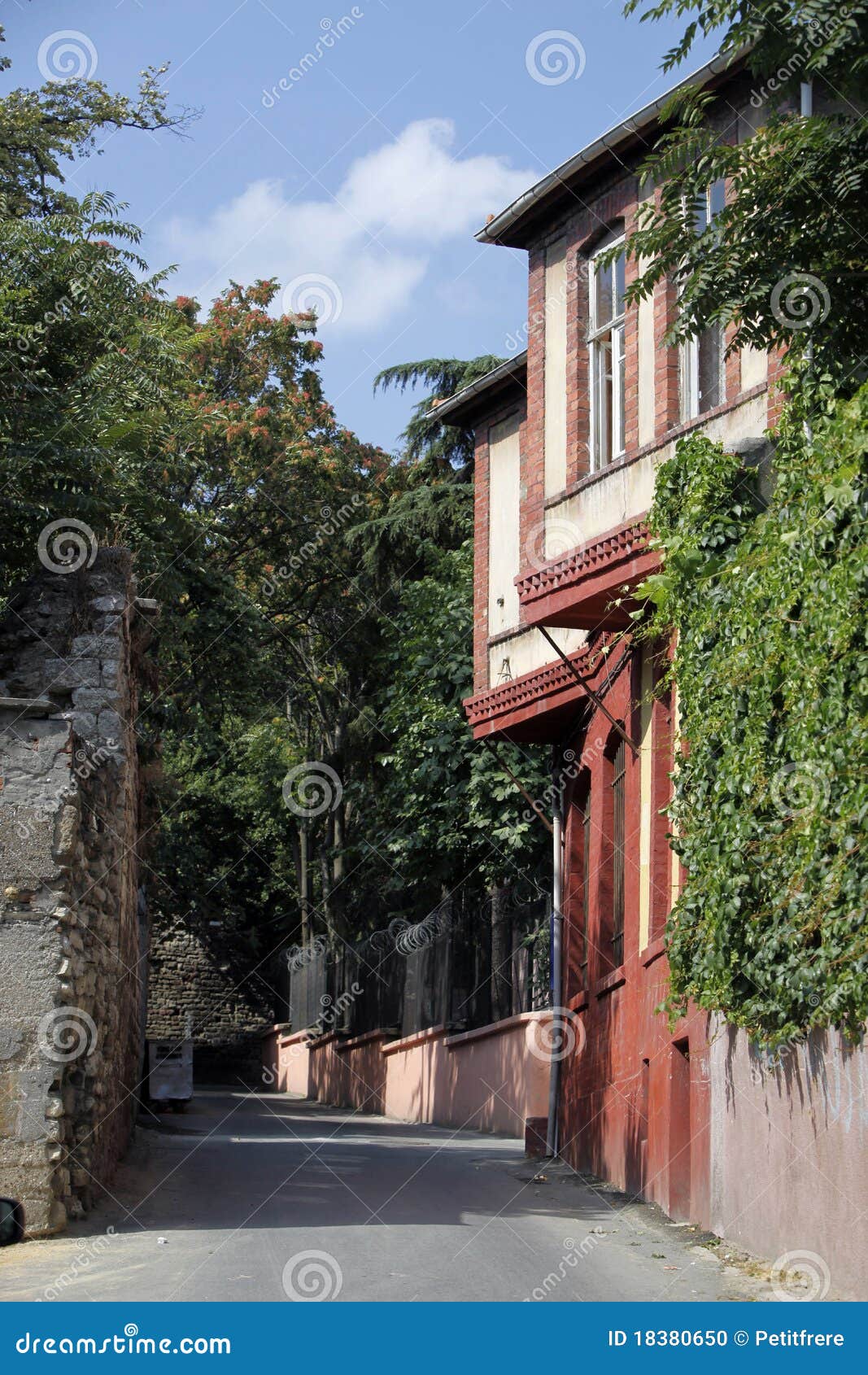 Traditional Turkish houses stock photo. Image of blue - 18380650