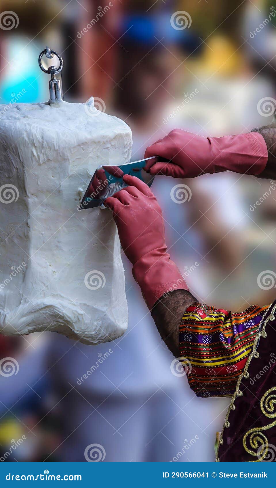 Traditional Turkish Ice Cream Stock Image - Image of dessert, turkish ...