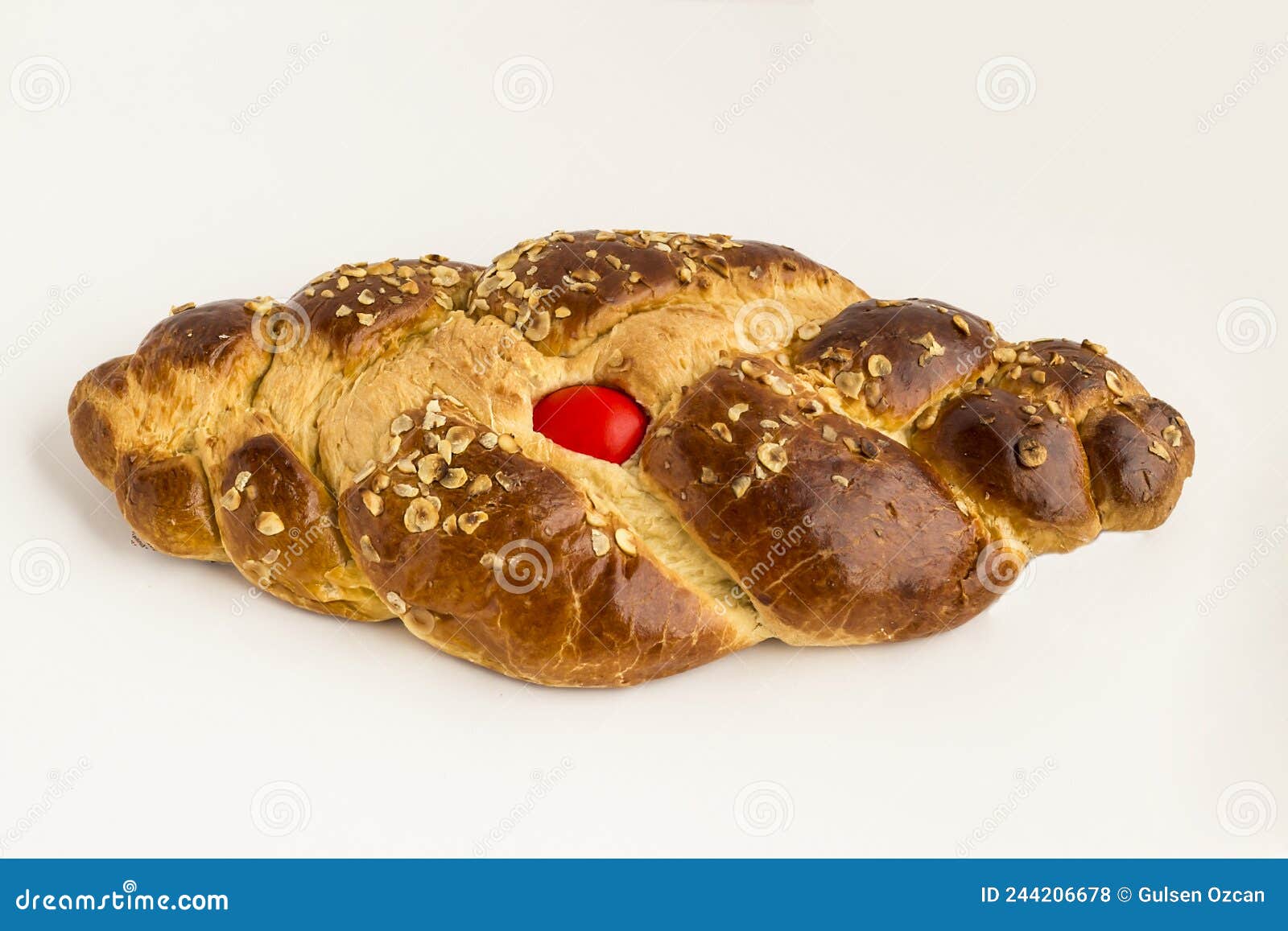 Turkish,Istanbul Fragrant Easter Bread,Paskalya Coregi Stock Photo ...
