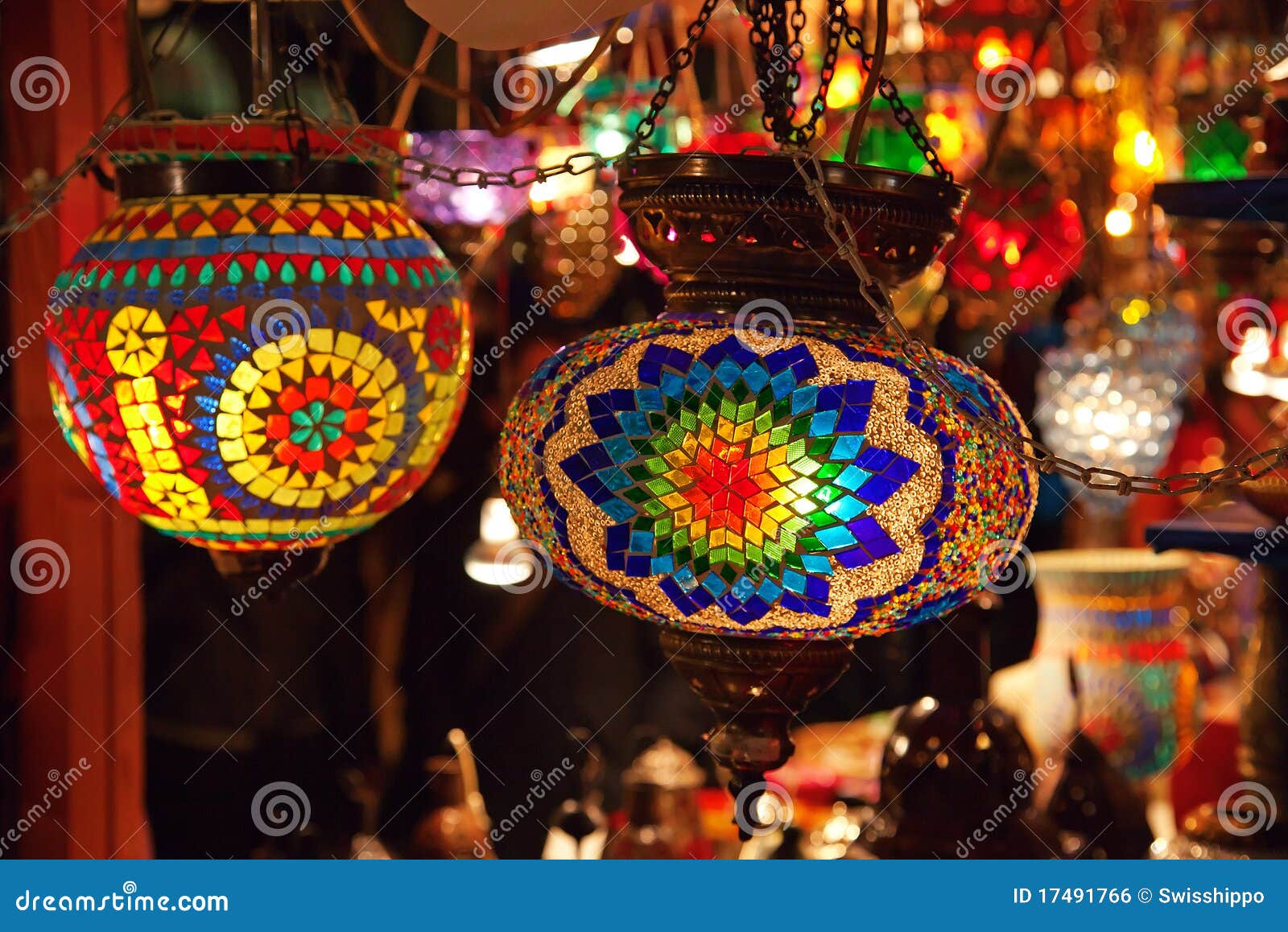 Traditional turkish lamps stock photo. Image of craft - 17491766