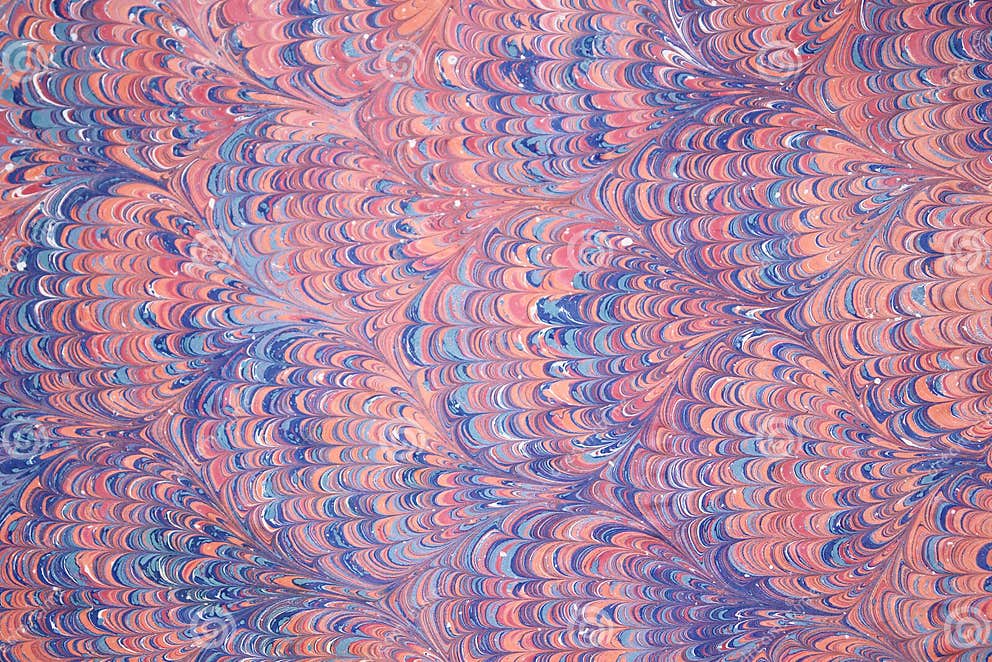 Traditional Turkish Marbled Paper Artwork Stock Image - Image of ebru ...