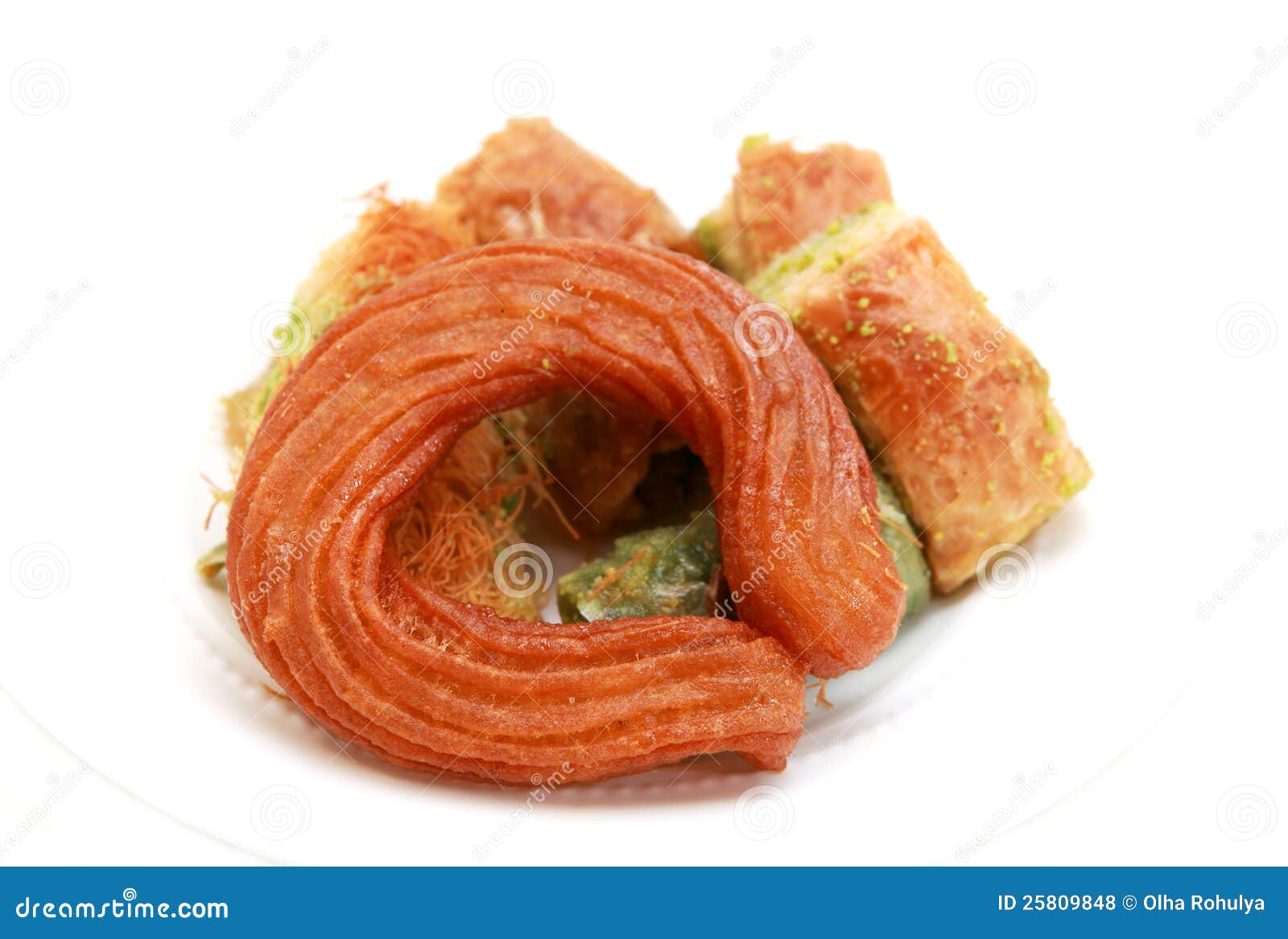 Traditional Turkish pastry stock photo. Image of tradition - 25809848
