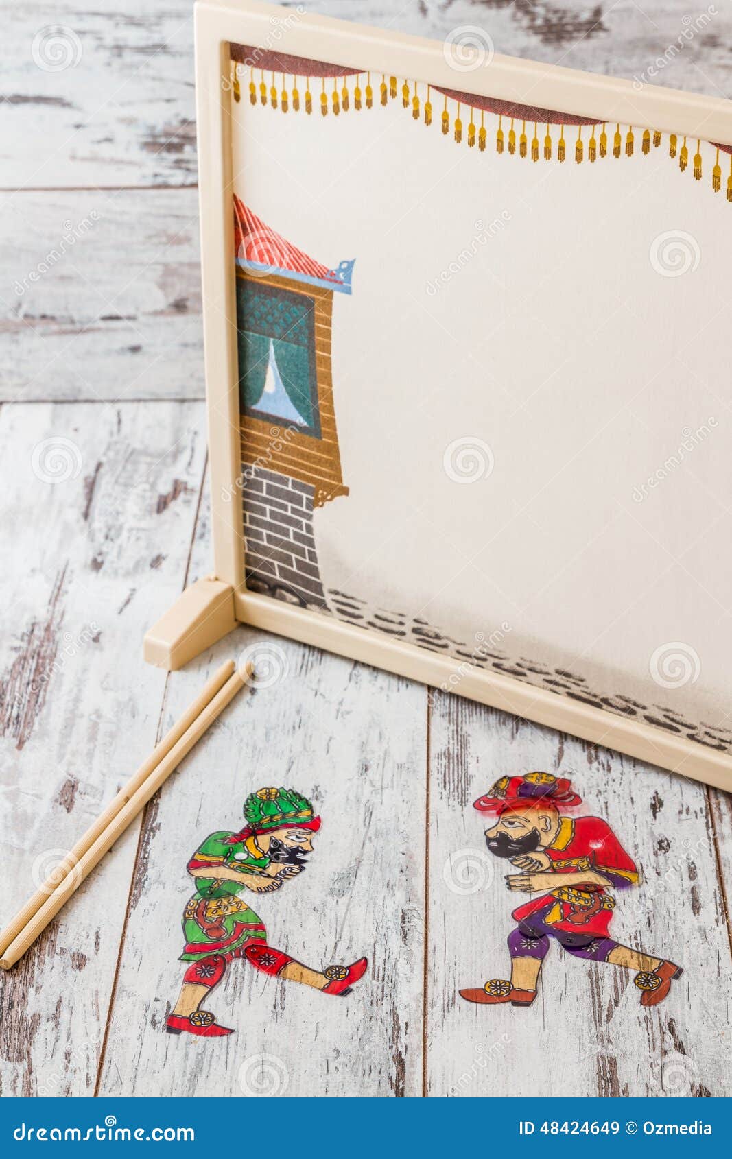 Traditional Turkish Shadow Play Stock Image - Image of show, play: 48424649