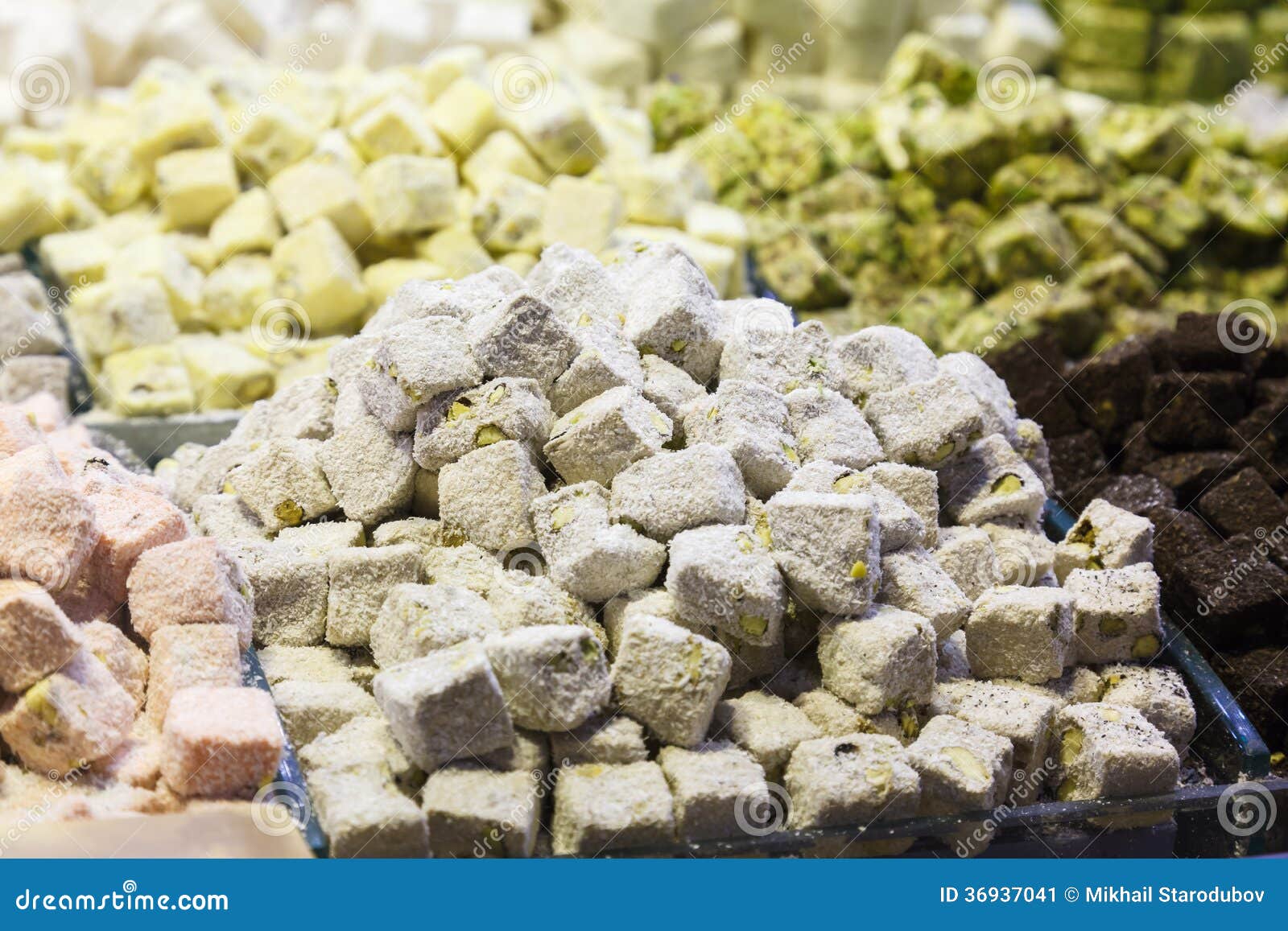 Traditional Turkish sweets stock image. Image of confection - 36937041