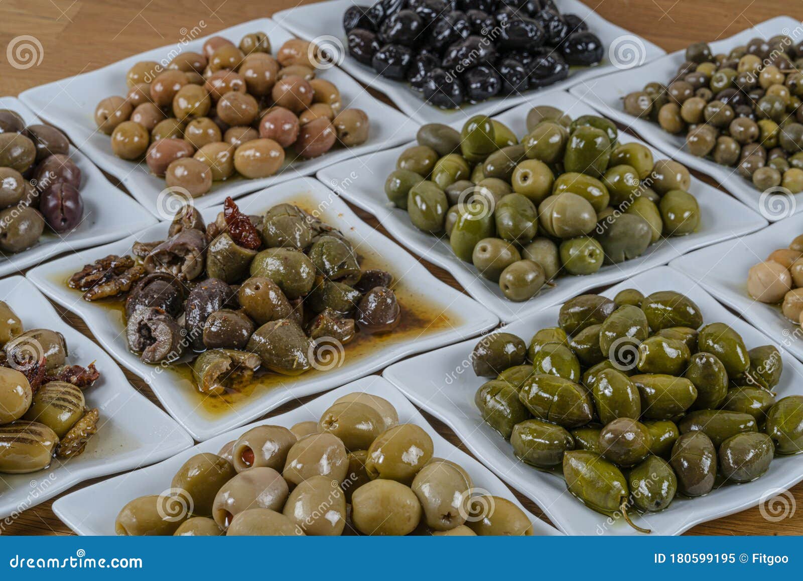 Traditional Turkish Types of Olives Stock Image - Image of eating ...