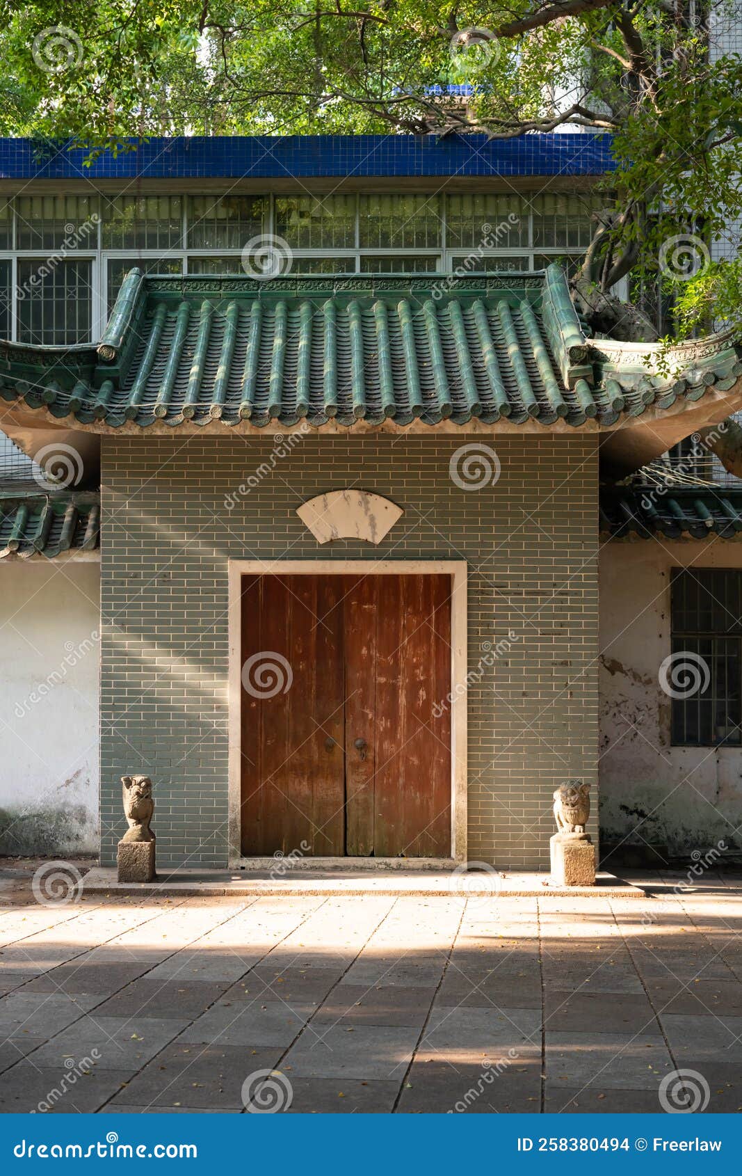 Traditional & Typical Chinese Gate Stock Photo - Image of palace ...