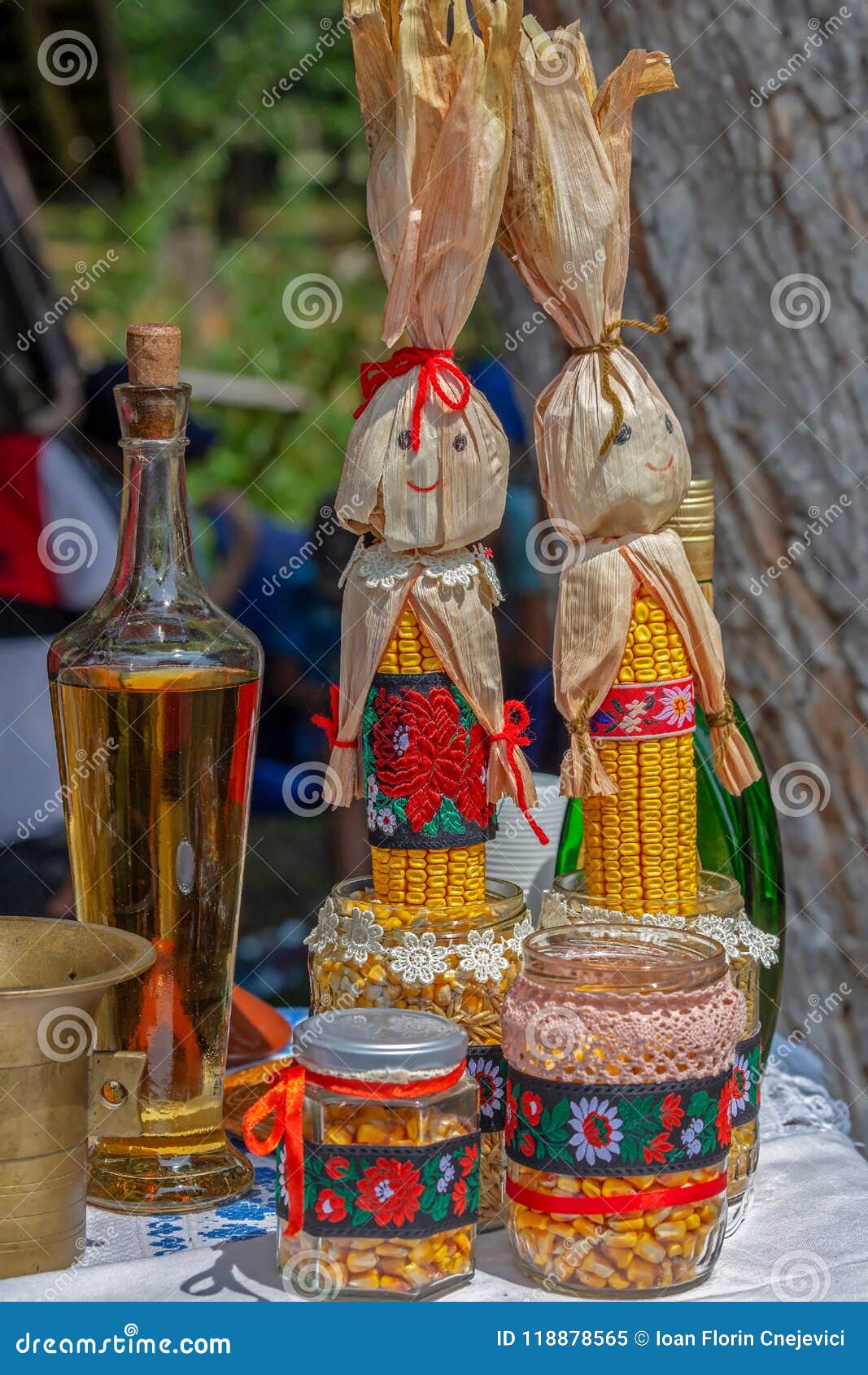 Traditional Ukrainian Objects Exhibited on One Home Stock Image - Image ...