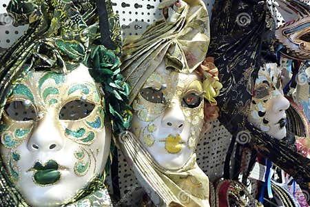 Traditional venetian masks stock photo. Image of festival - 12925896