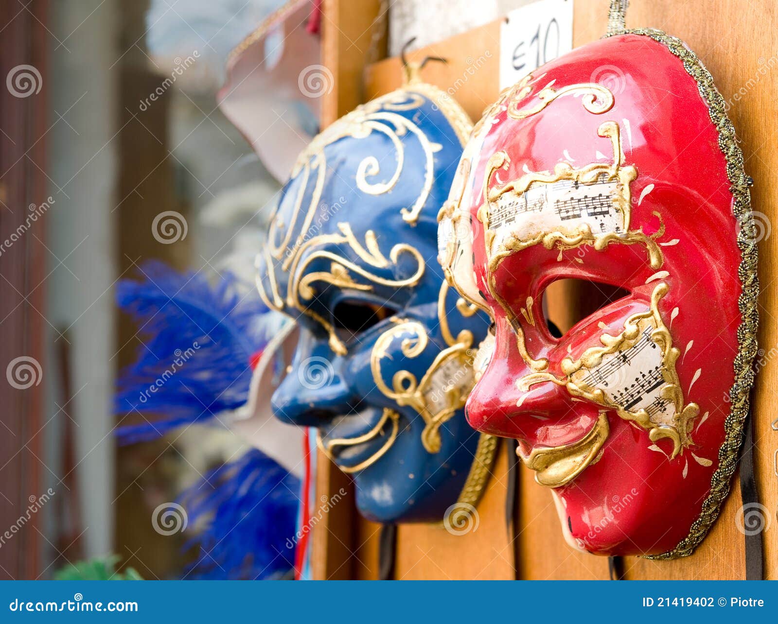 Traditional Venetian Masks. Stock Photo - Image of italy, hide: 21419402