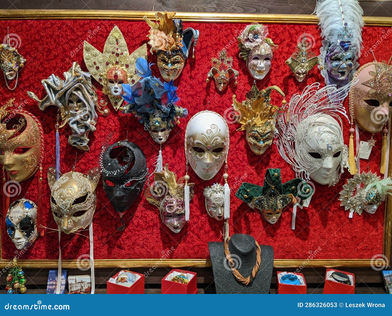 Traditional Venice Carnaval Masks Editorial Stock Photo - Image of ...