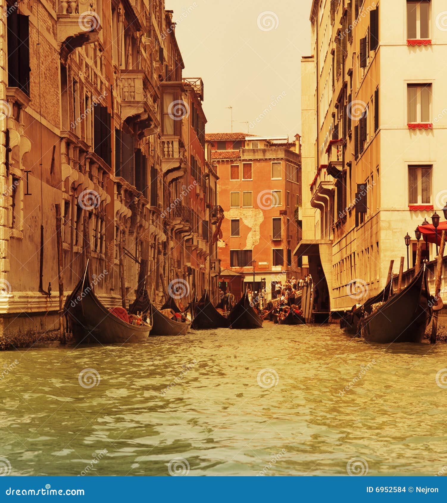 Traditional Venice Gondola Ride Stock Photo - Image of historic, famous ...