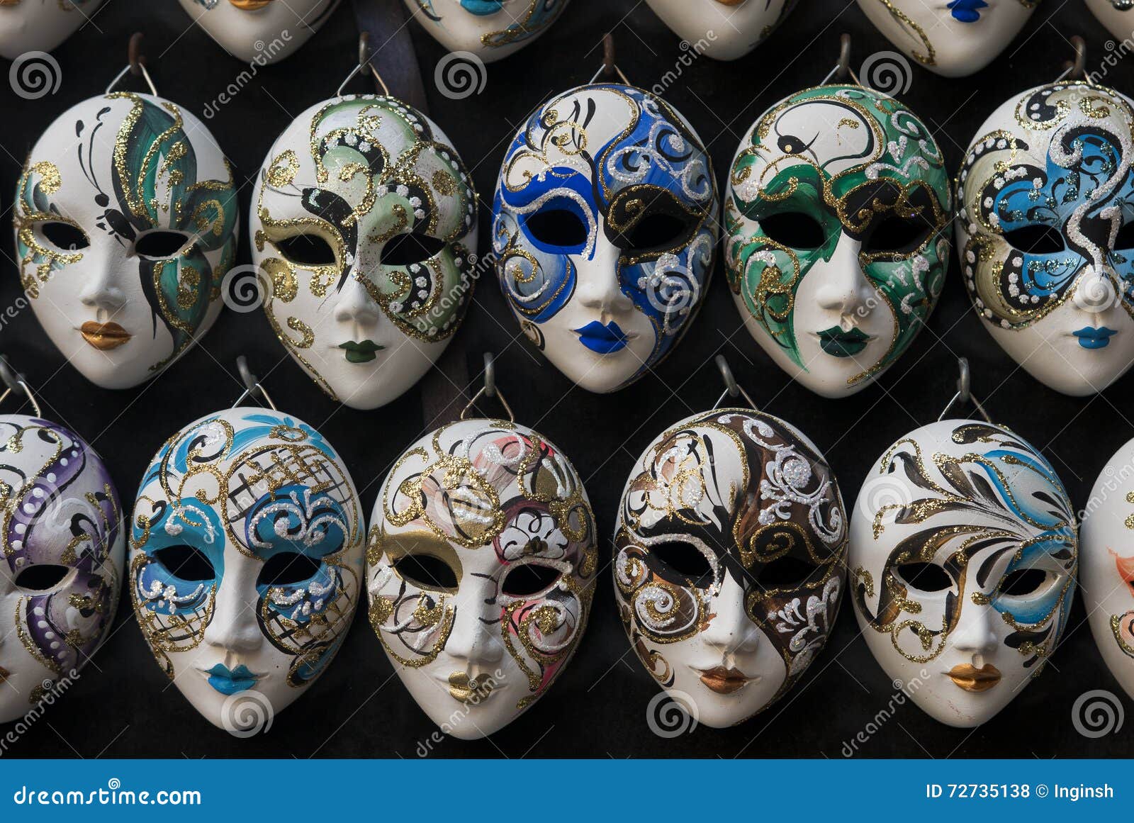 Traditional Venice mask stock photo. Image of disguise - 72735138