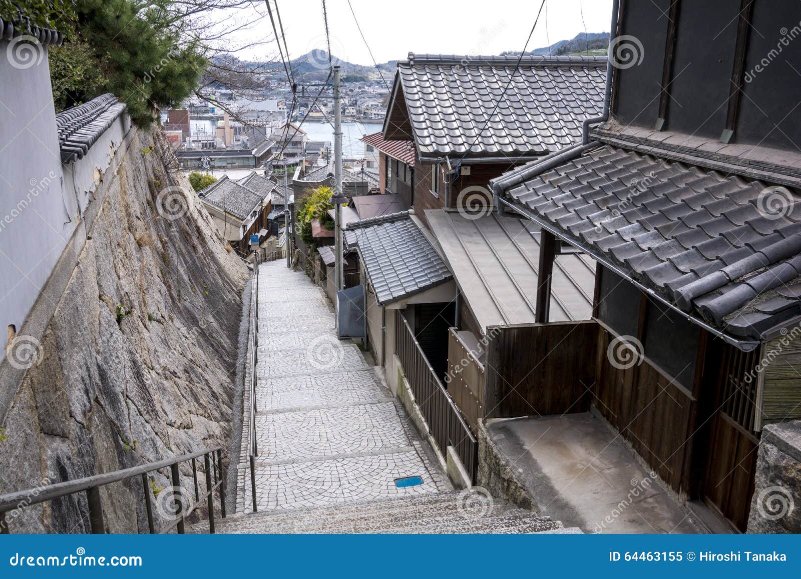 Traditional view stock image. Image of japanese, scape - 64463155