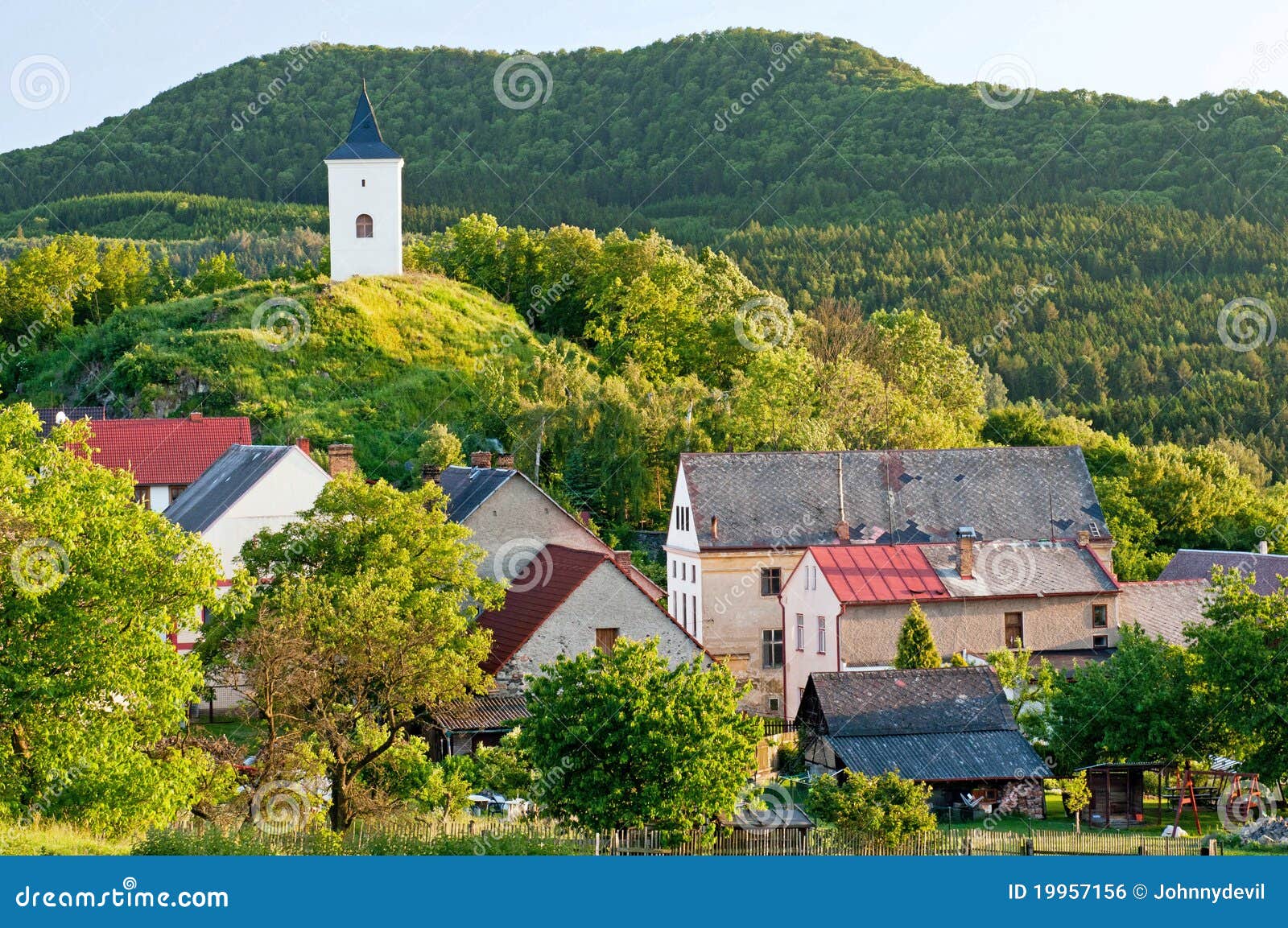 Traditional Village stock photo. Image of history, buildings - 19957156